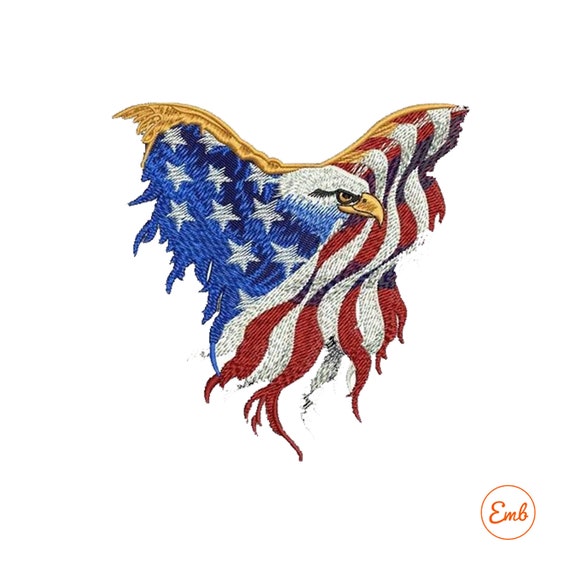 Eagle Embroidery Design - Etsy