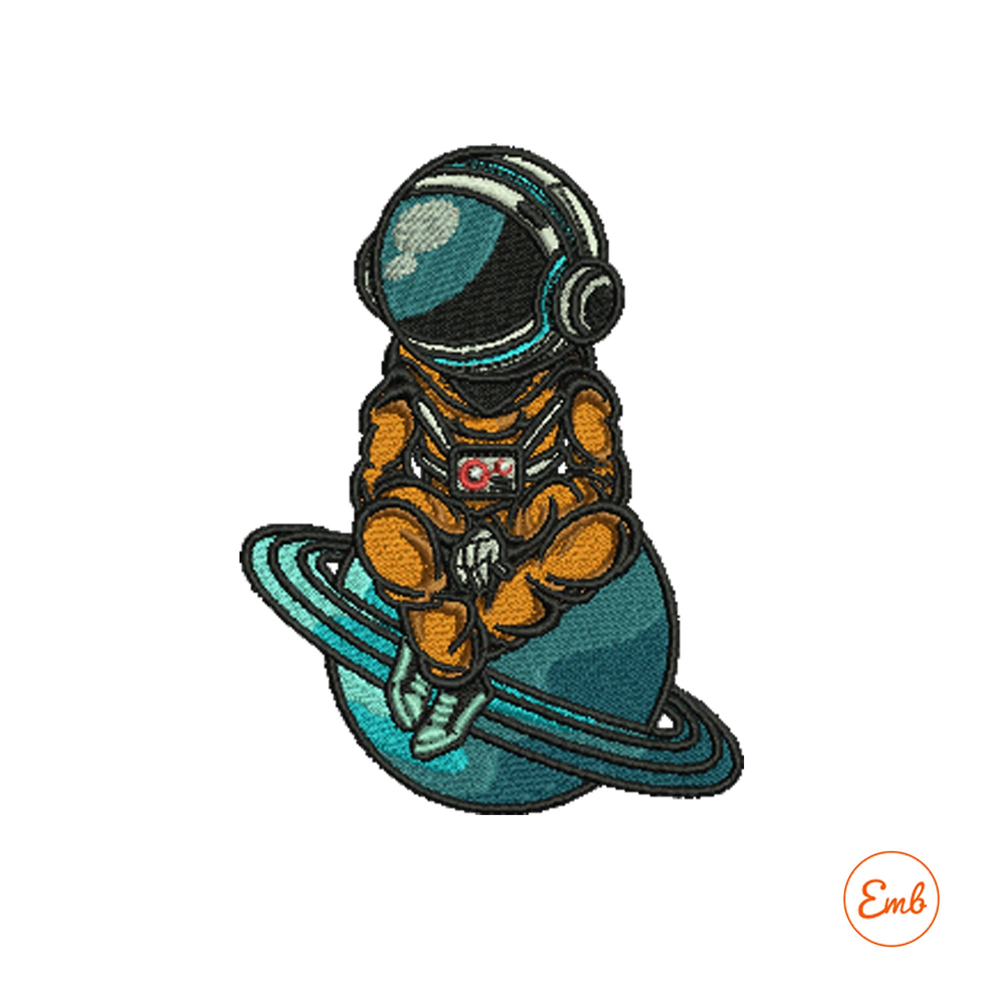 Space Astronaut | Embroidery Design Files, 2022 Embroidery, Best ...