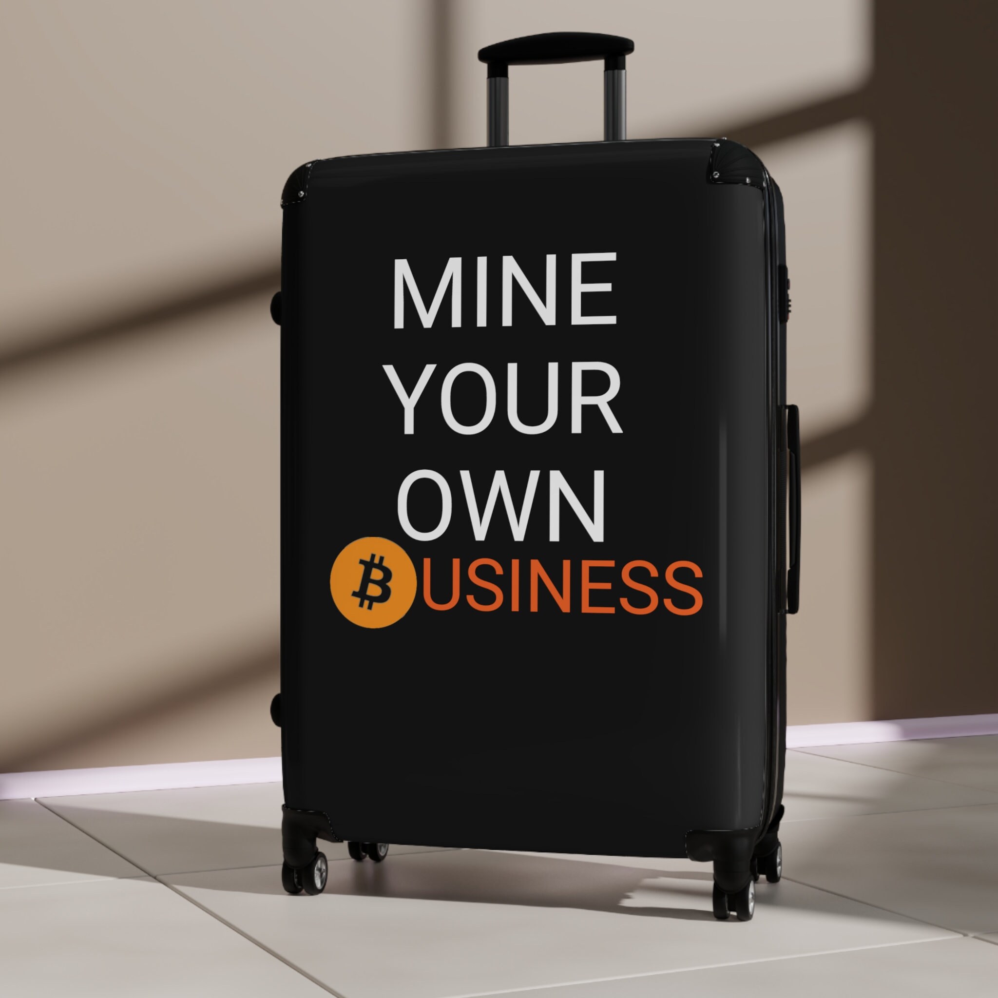 Crypto Meme Design Suitcase | Travel in Style With Hilarious ...