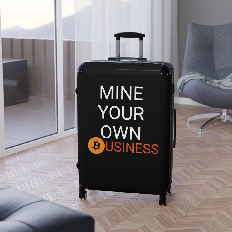 Crypto Meme Design Suitcase | Travel in Style With Hilarious ...