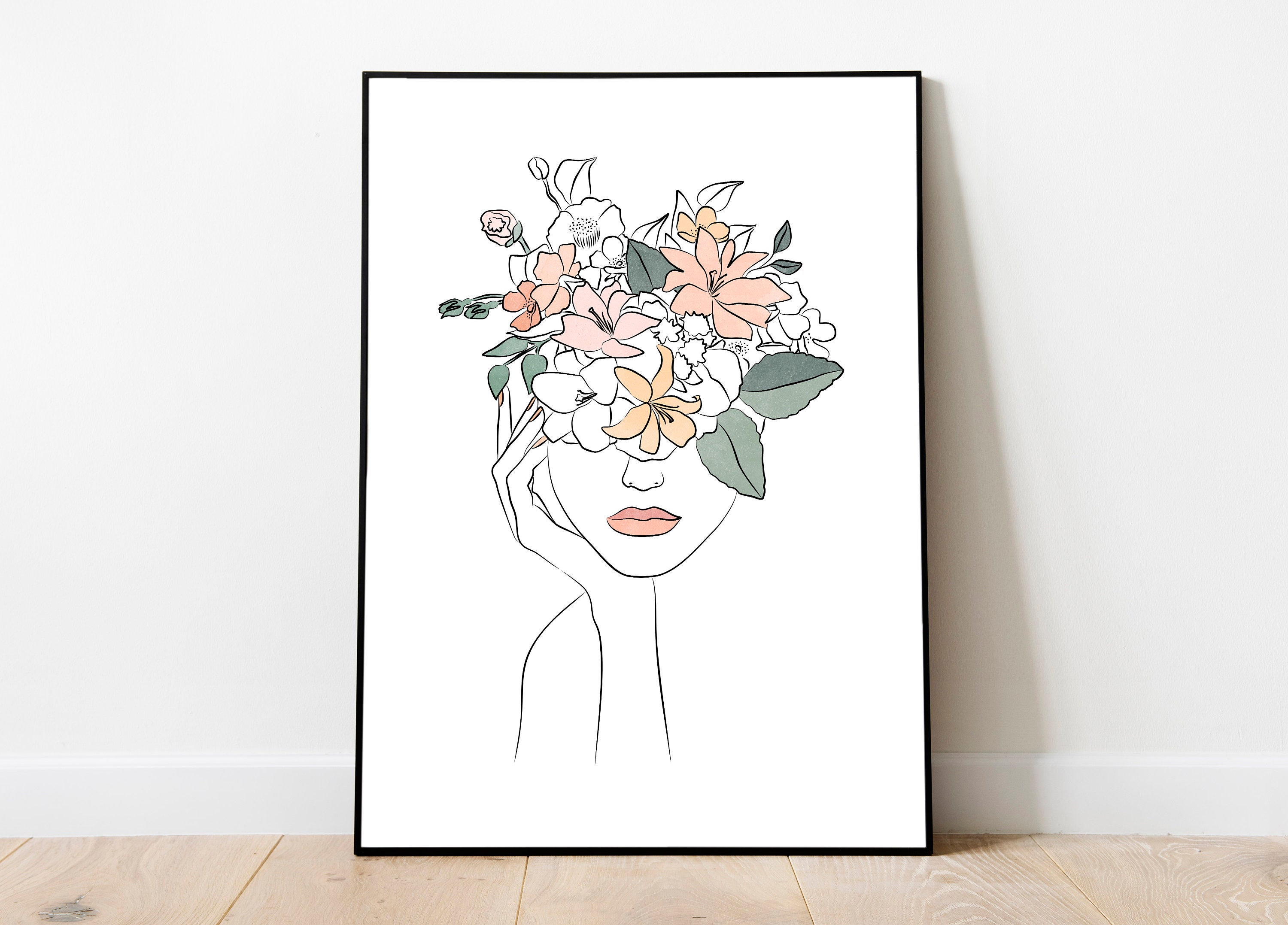 Woman Line Drawing