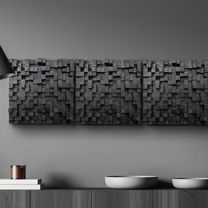 3D Wall Art, Sound Diffusing Panel, Sound Diffuser, Cube Wall Art ...