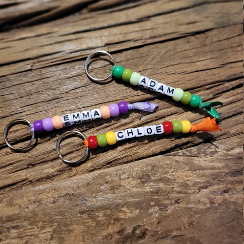 School Teacher Class Gift Personalised Beaded Keyring - Etsy UK