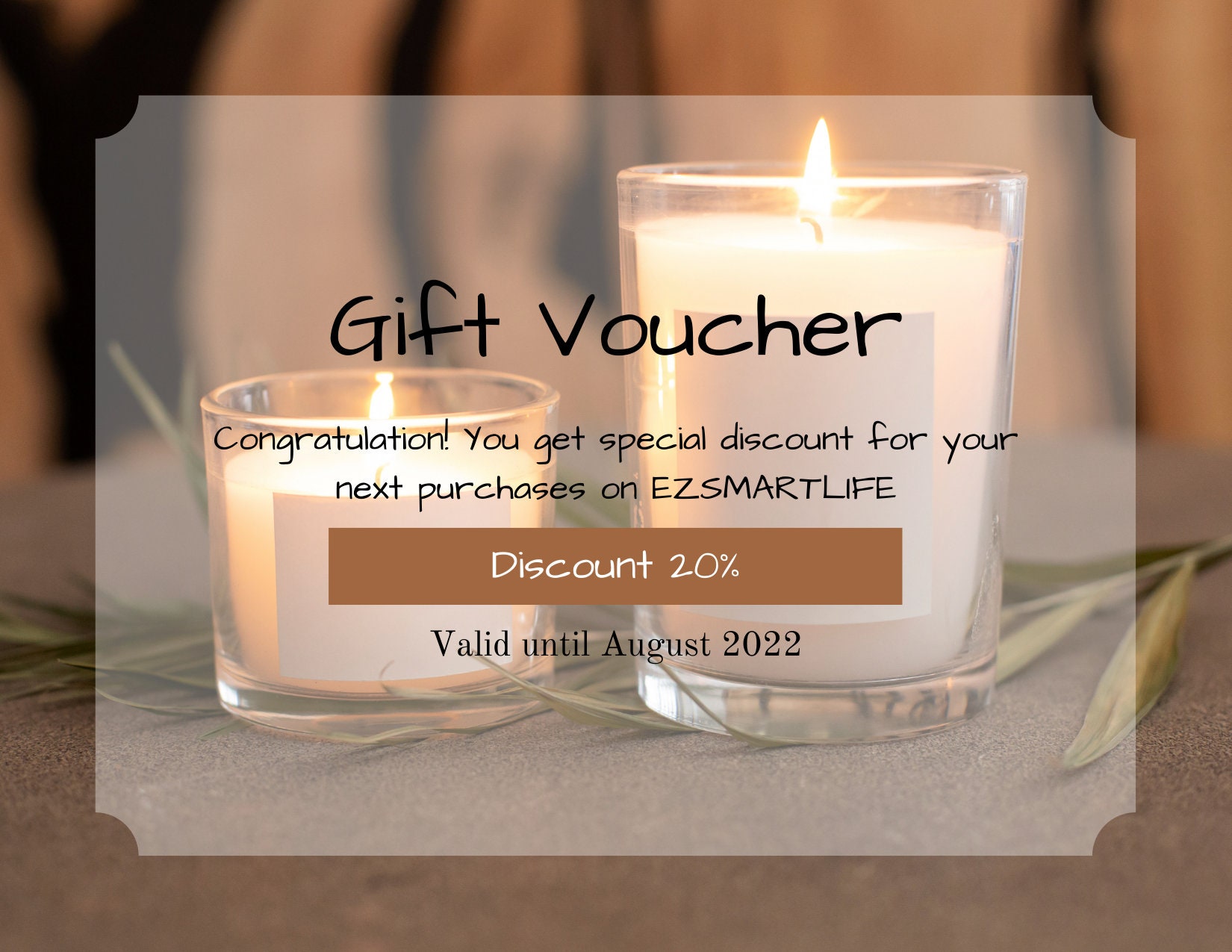 Printable Editable Gift Voucher Template | Digital Product - Etsy Australia