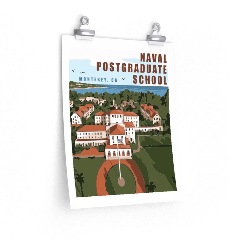 Naval Postgraduate School Poster - Etsy