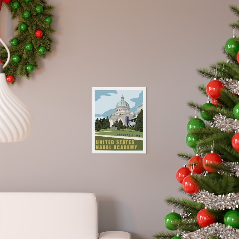United States Naval Academy Poster - Etsy