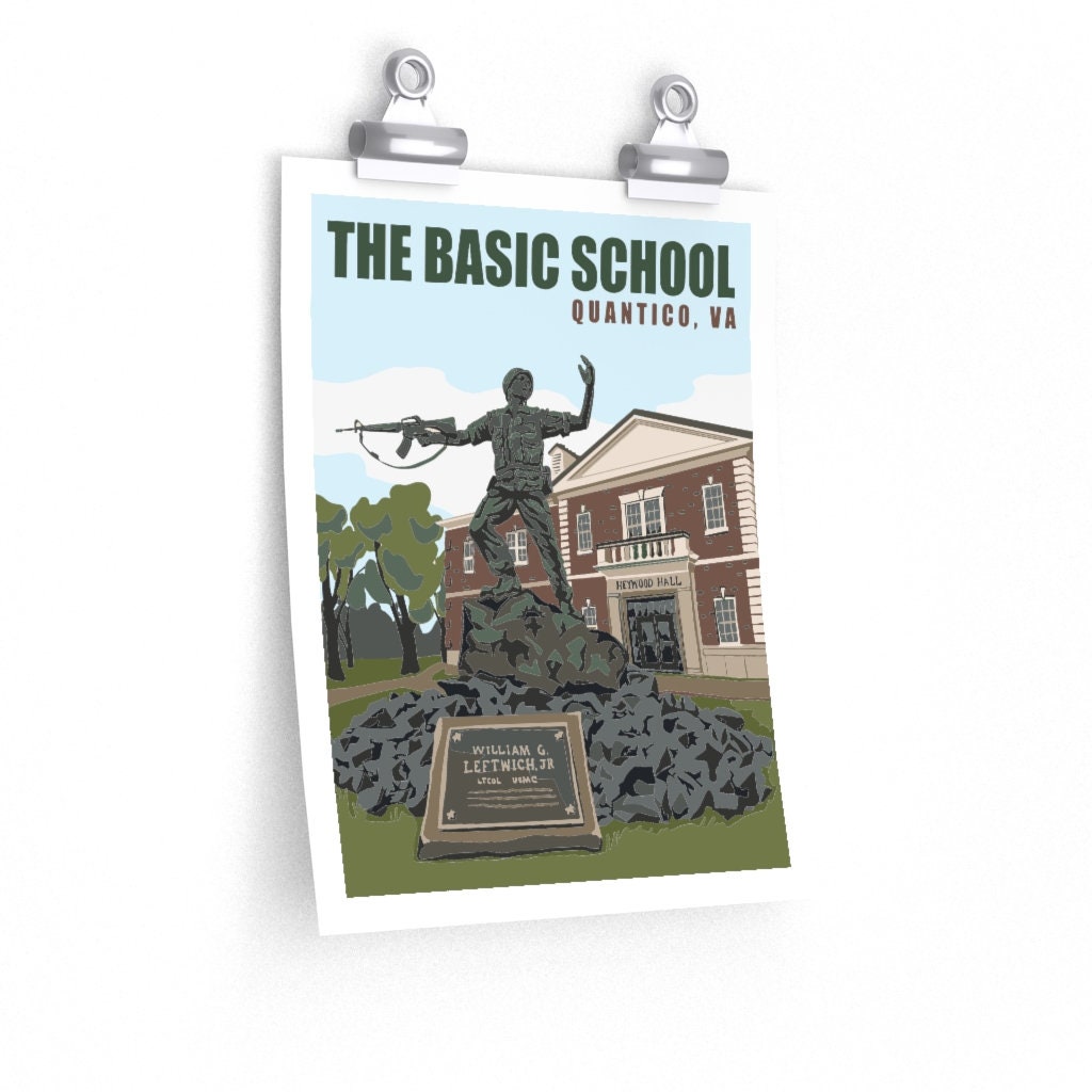 The Basic School Poster - Etsy