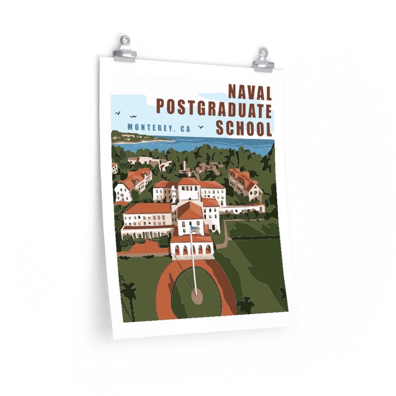 Naval Postgraduate School Poster - Etsy