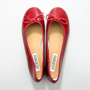 Women Classic Thick Heel Ballet Heels | Cute Round Toe Bow Tie Classic ...