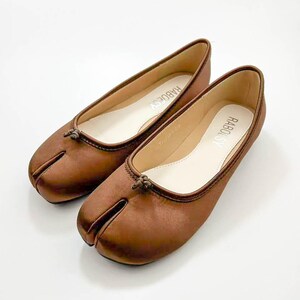 Satin Tabi Ballet Flats | Cute Split Toe Shoes | Stylish Pink Split Toe ...