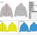 Puffer Jacket Adobe Illustrator Tech Pack / Vector Drawing - Etsy