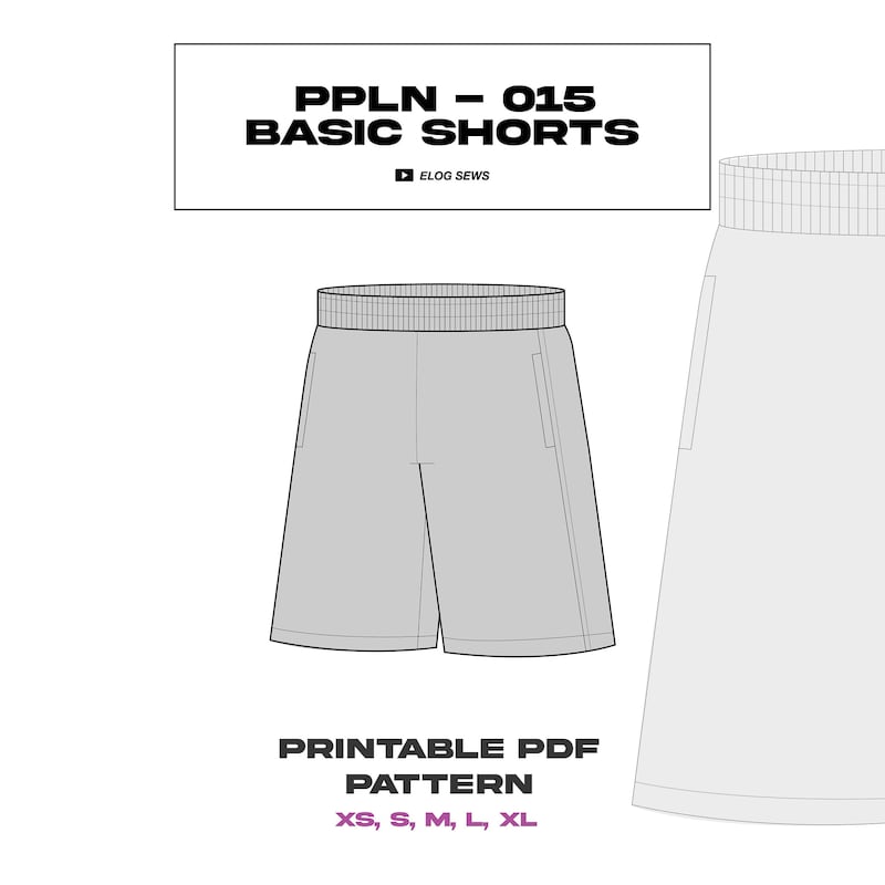 Basketball Shorts Pattern - Etsy