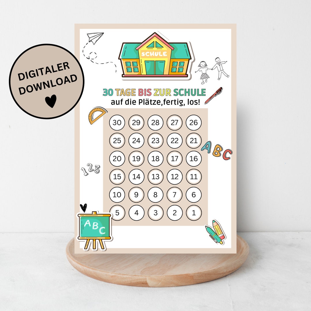 Download: Countdown to School Enrollment to Cross Out, Only 30 Days ...