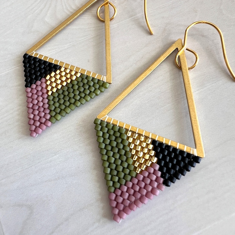 Japanese Miyuki Earrings - Etsy