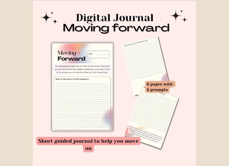 Digital Journal in Moving on | Goodnotes Planner/ Journal for Ipad ...