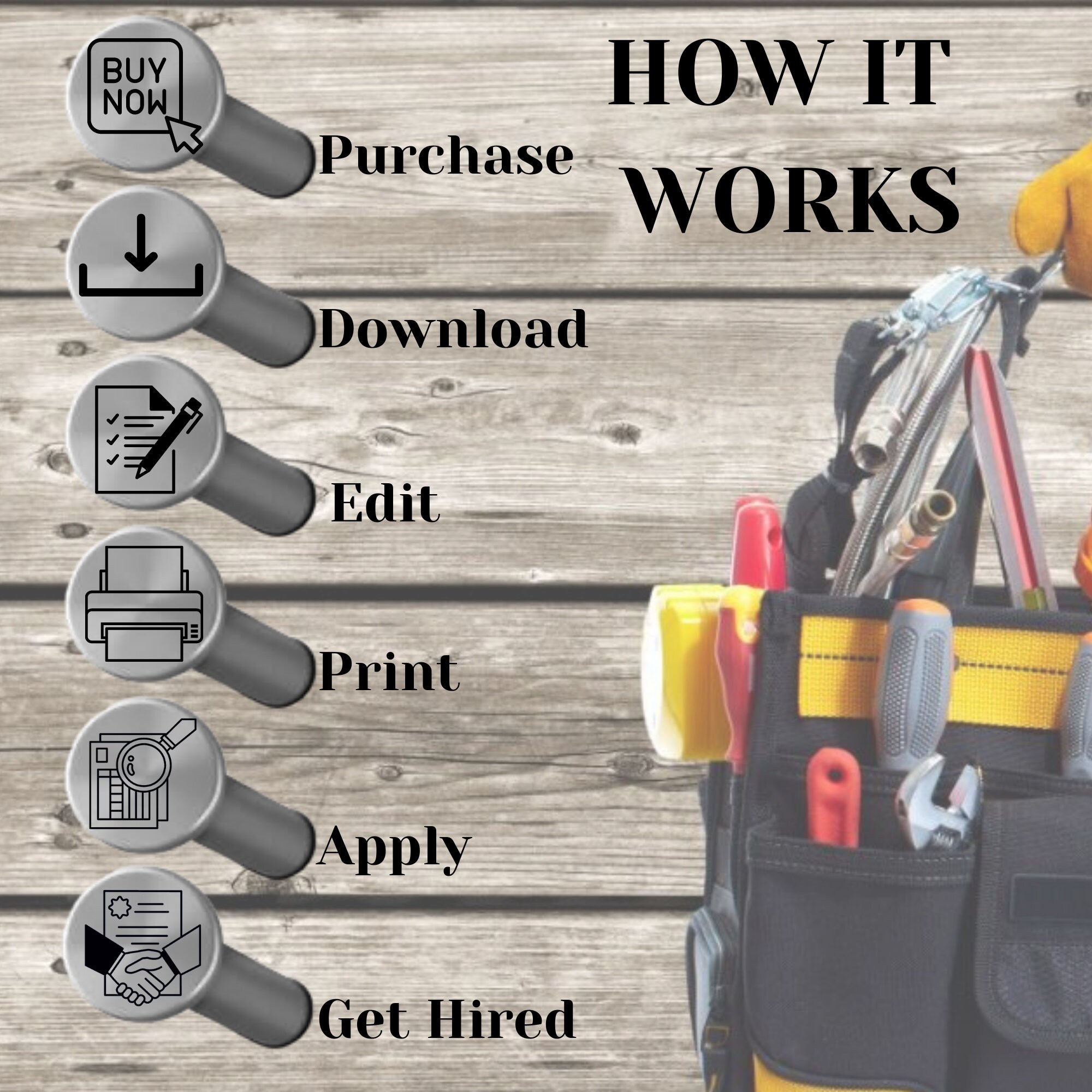 Construction Resume and Cover Letter Customizable Templates With ...