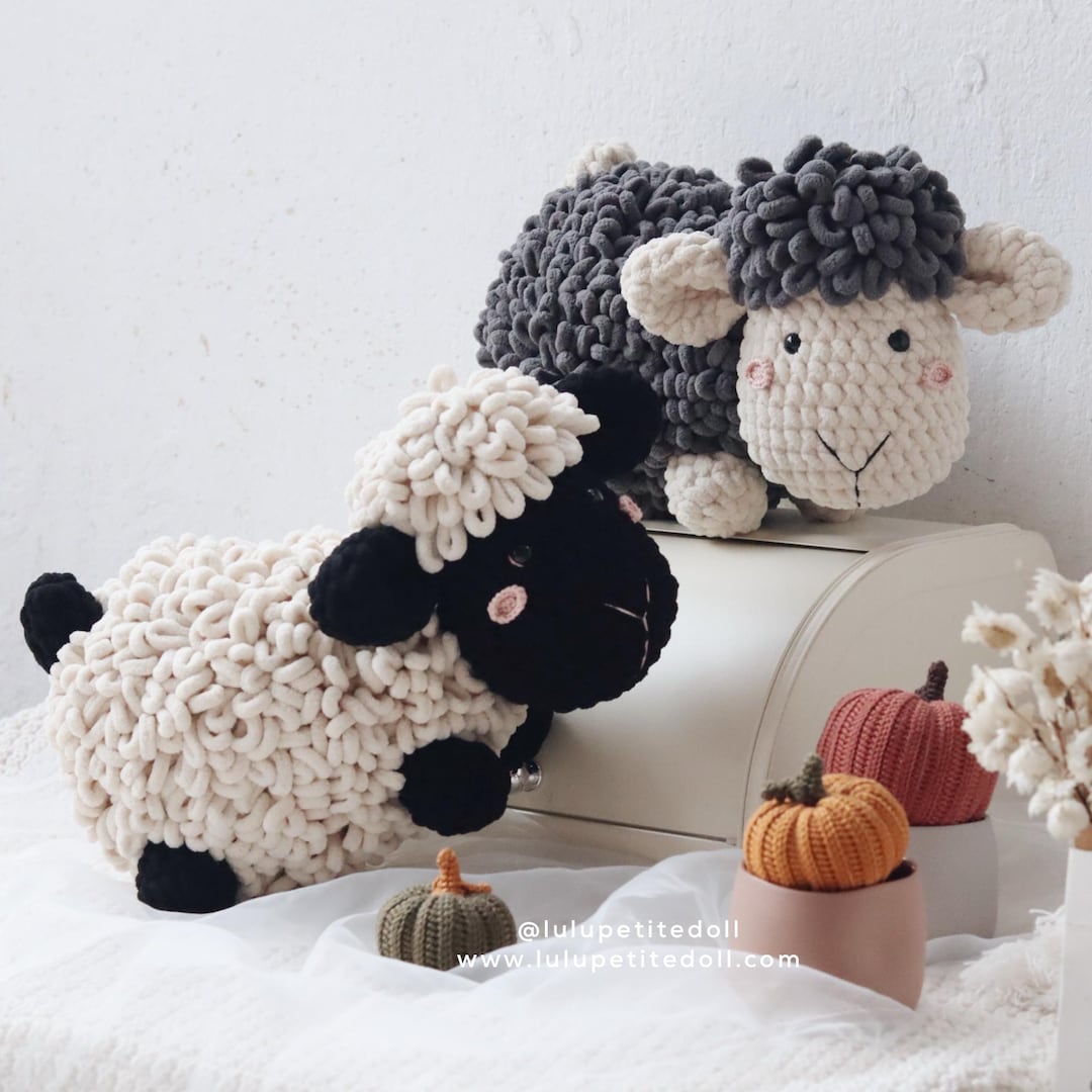 New Version: the Goofy Sheep Crochet Tutorial, Amigurumi Crochet ...