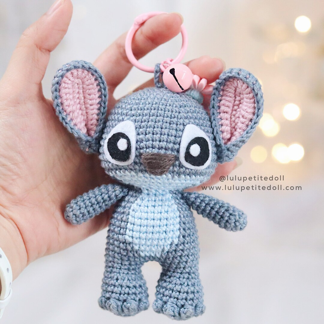 The Blue Monster Keychain Crochet Tutorial (read the Description ...