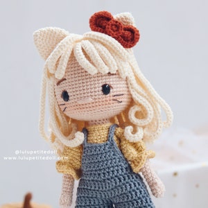 Lucia the Cat Doll Crochet Tutorial, Amigurumi Doll (read the Description Carefully) - Etsy