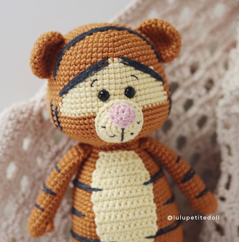 The Tiger Crochet Tutorial (read the Description Carefully) - Etsy