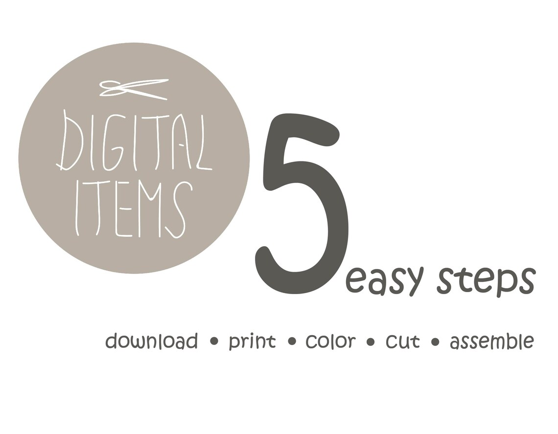 Printable Robot Paper Crown Awesome DIY Party Decor Cute Robot - Etsy