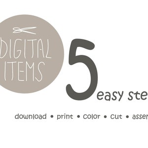 Printable Robot Paper Crown Awesome DIY Party Decor Cute Robot Birthday ...