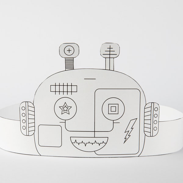 Robot Mask - Etsy