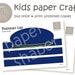 Printable Colored Postman Paper Cap Pdf Template Instant Download Kids ...