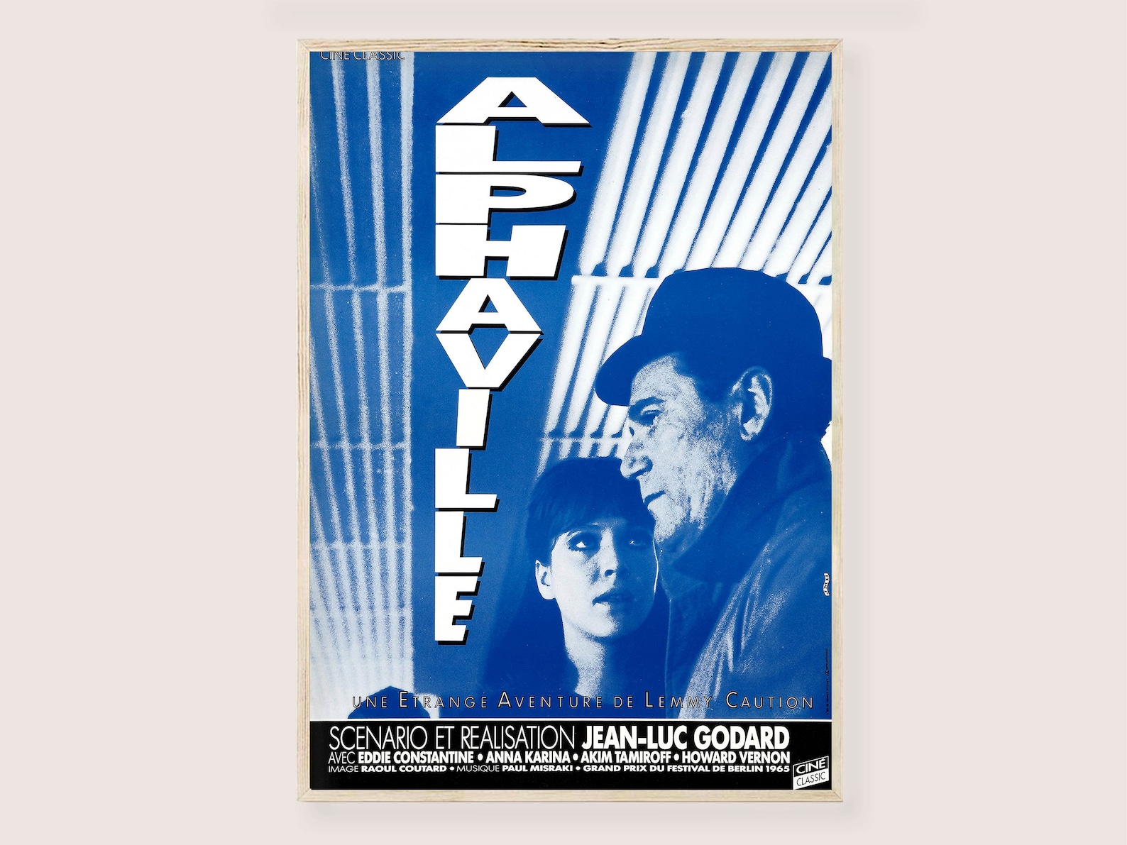Alphaville Movie Godard Posters Download - Retro Sci Fi Film Art ...