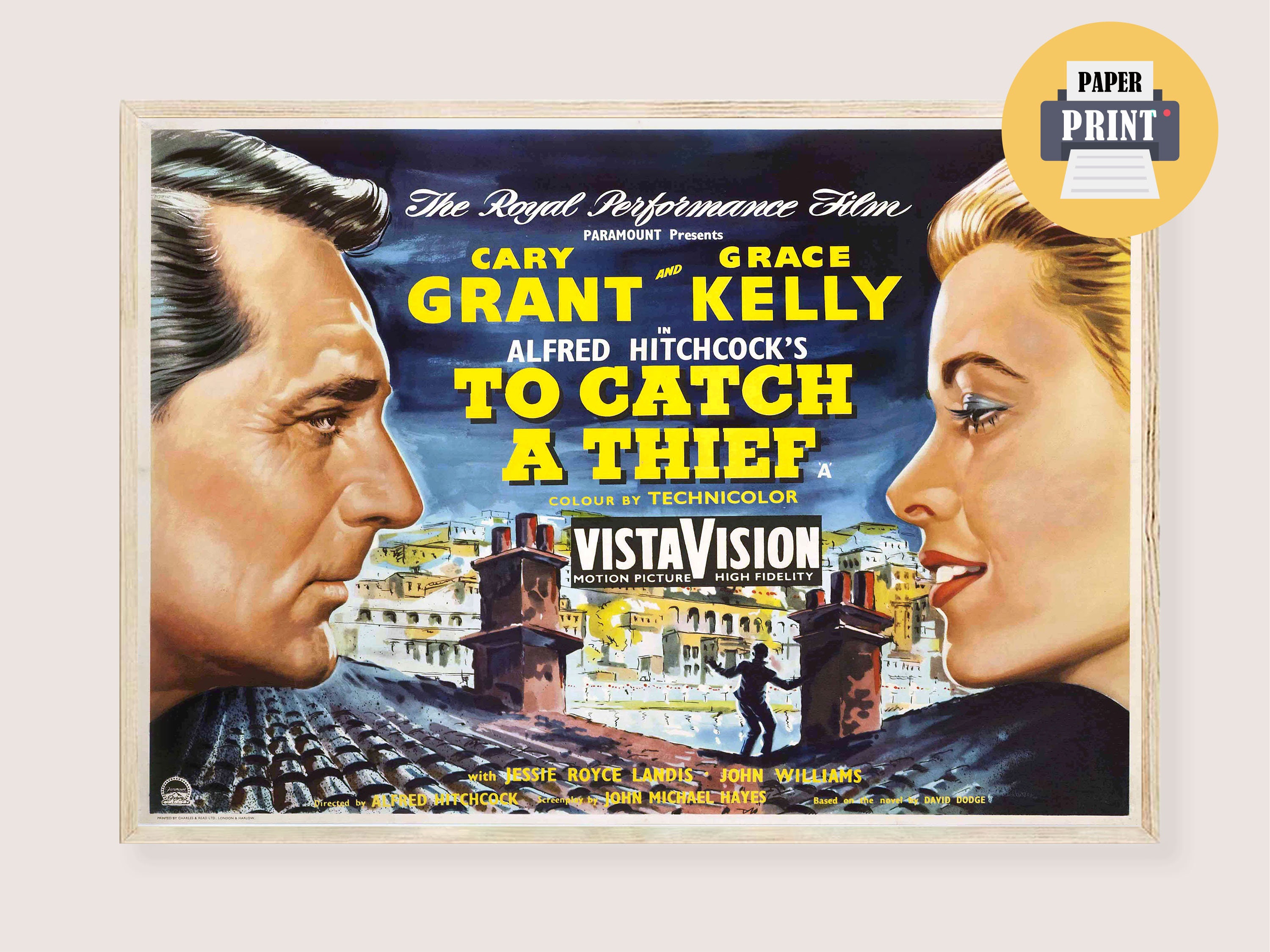 To Catch A Thief Movie Poster