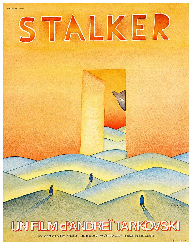 Stalker Movie Tarkovsky Poster Print Andrei Tarkovsky Movie - Etsy