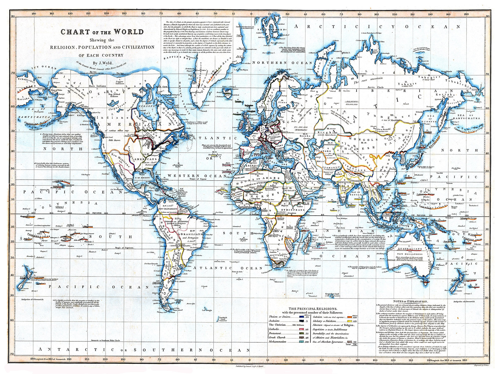 World Map Religion per Country Poster Download Biblical Map Christian ...