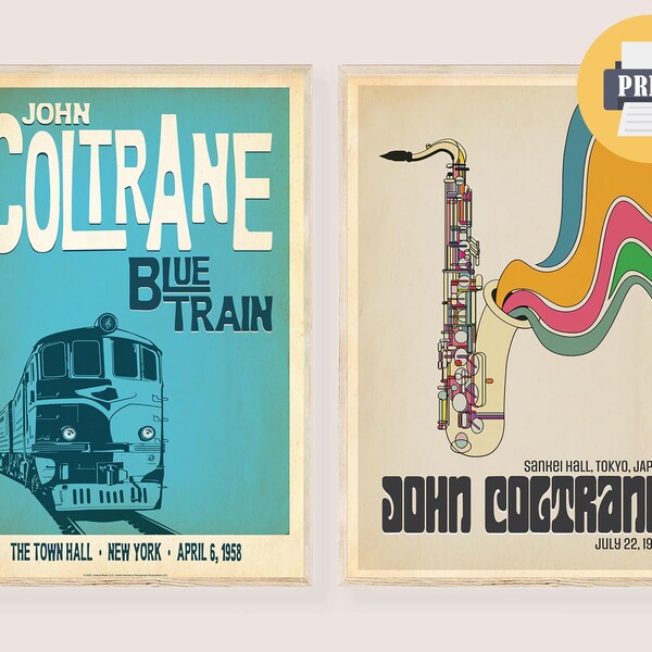 John Coltrane - Etsy