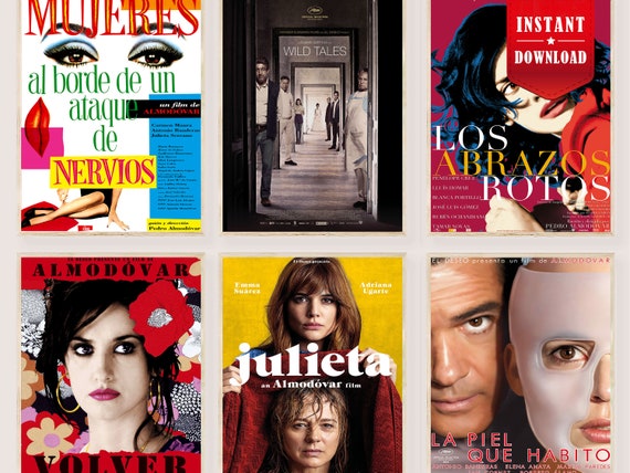 Almodovar Affiches Du Film