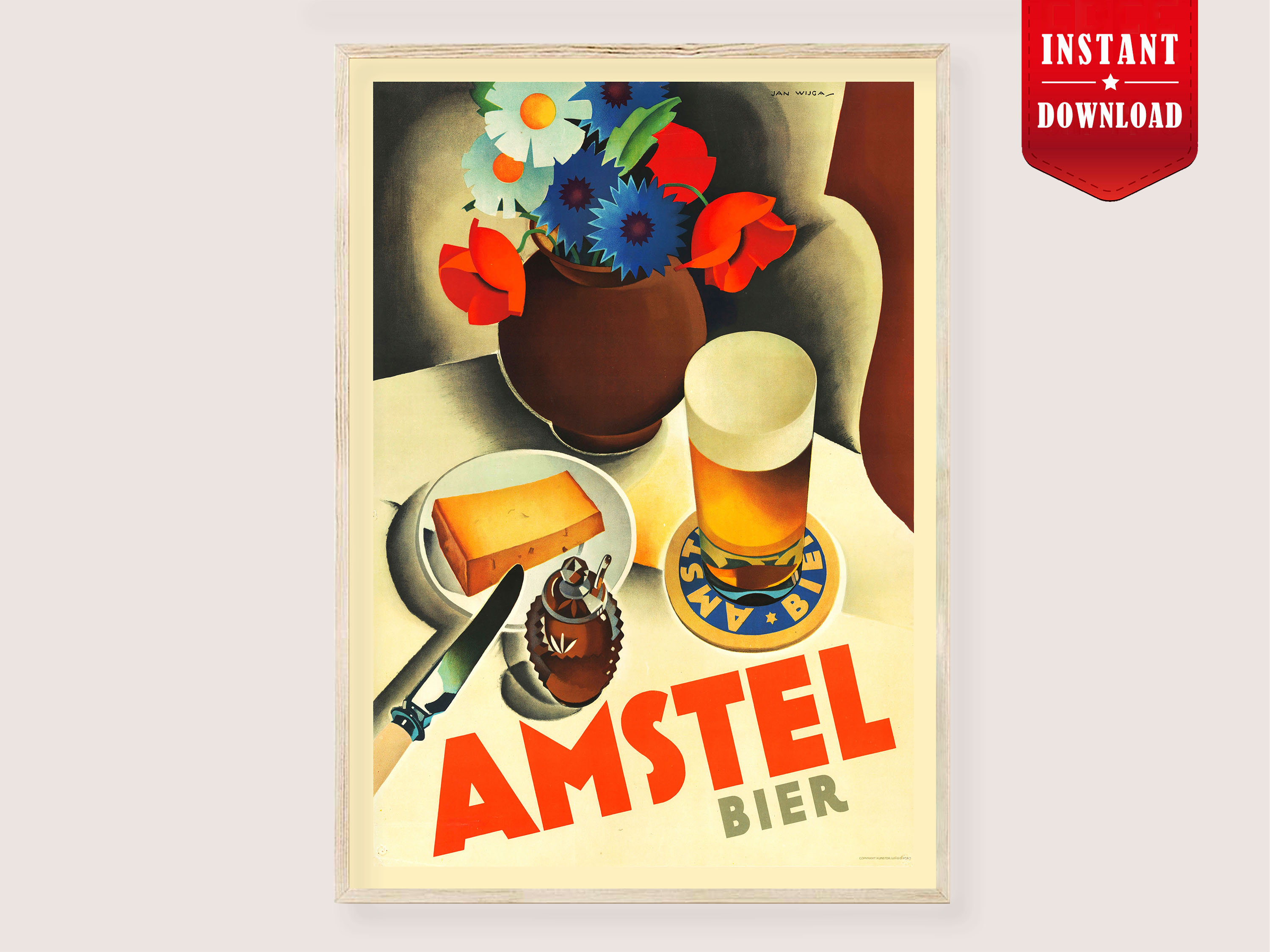 Vintage Beer Posters Download - Vintage Alcohol Poster Prints Digital ...
