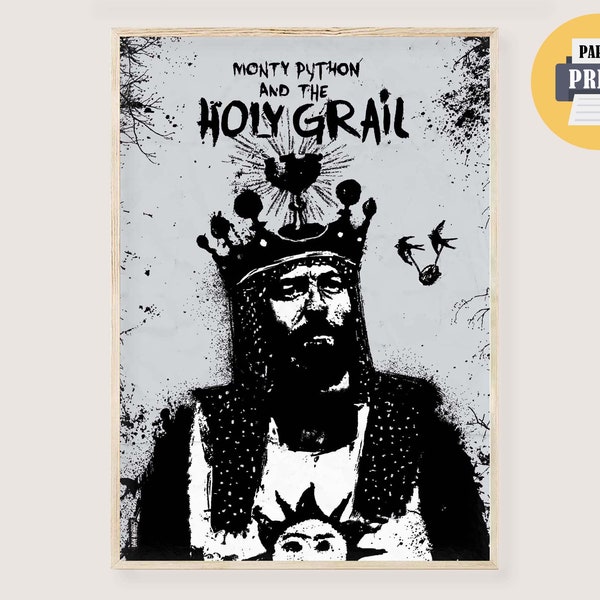 The Holy Grail Poster - Etsy