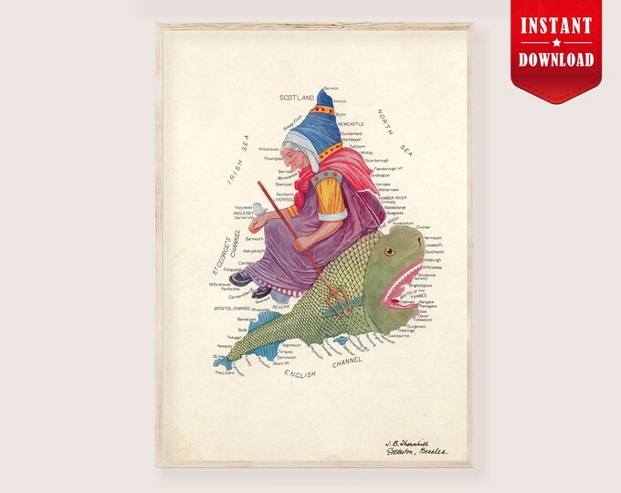 British Empire the Commonwealth Map 1937 Print Poster - Etsy