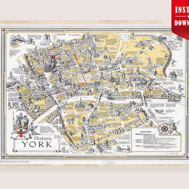 York England - Etsy