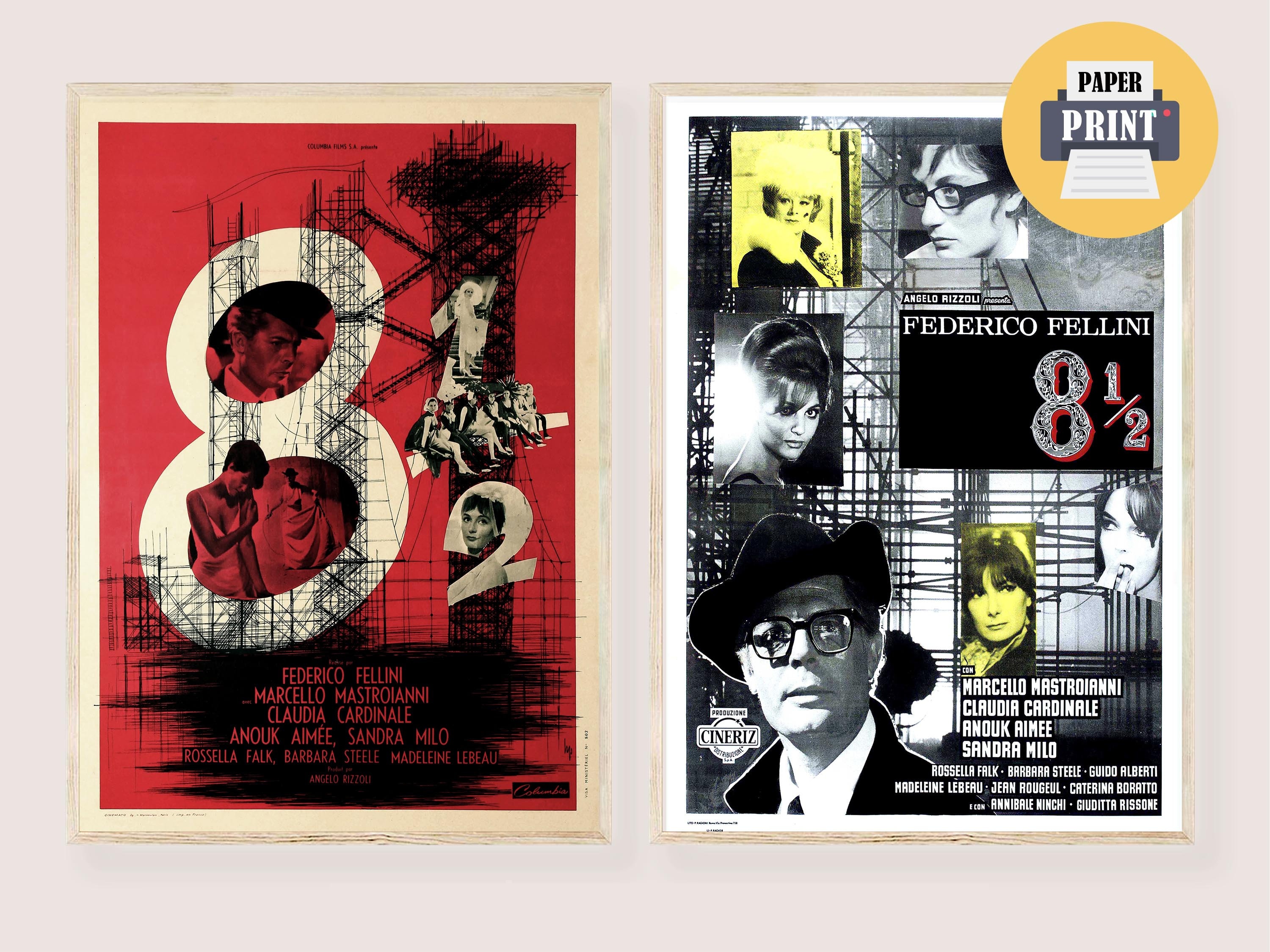 Federico Fellini Posters