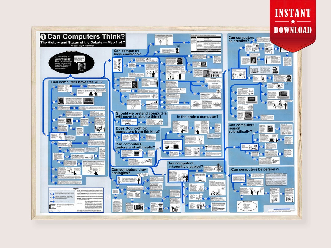 Can Computers Think? Poster: School History Artificial Intelligence ...