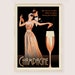 Champagne Poster Vintage Alchol Advert Prints Art Deco Poster Champagne ...