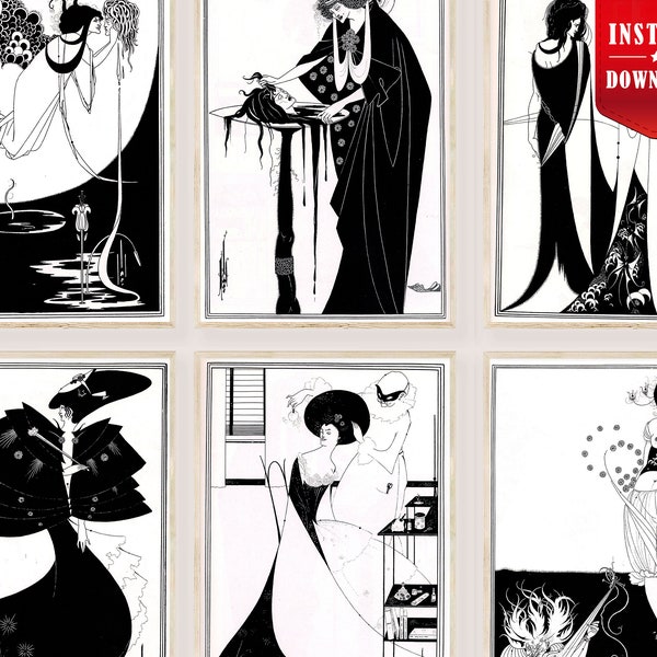 Aubrey Beardsley - Etsy