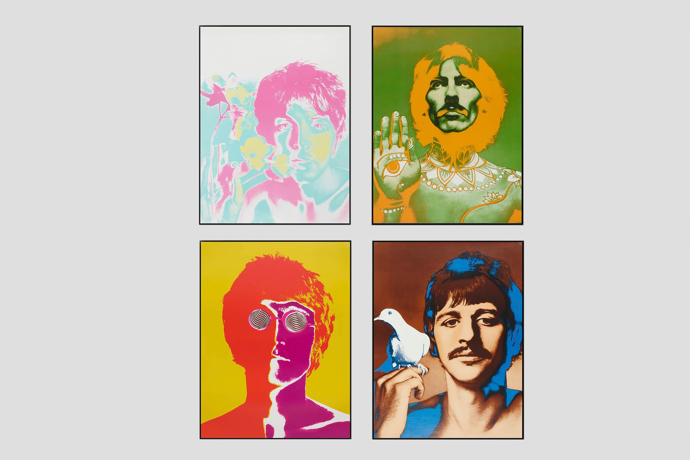 The Beatles Art Print Posters Vintage Beatles Poster - Etsy