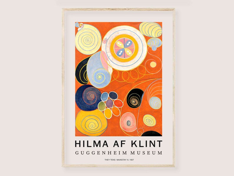 Hilma Af Klint Prints Abstract Art Hilma Af Klint Posters the - Etsy