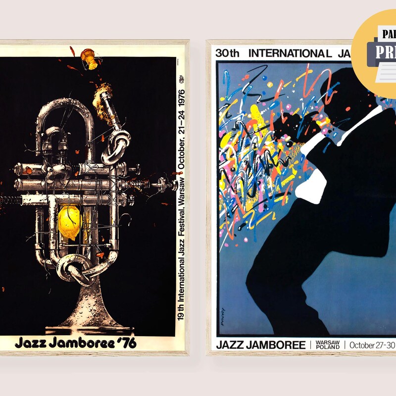 Jazz Poster - Etsy