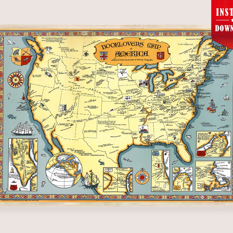 Literature Poster - Etsy