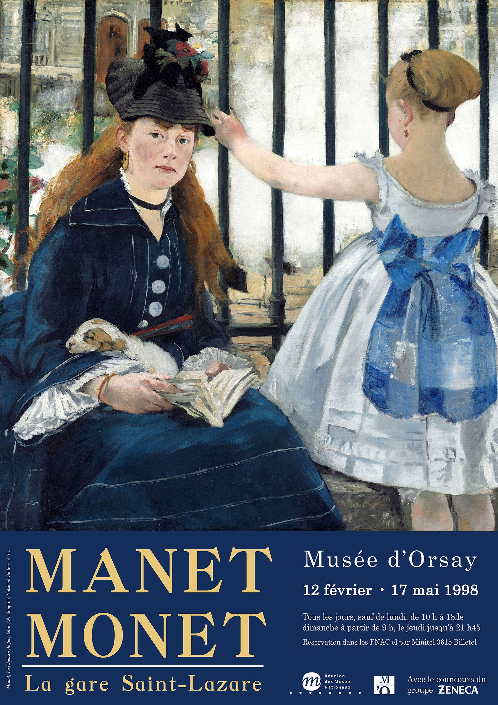 Edouard Manet French Museum Art Print Poster Download, Manet Exhibition ...