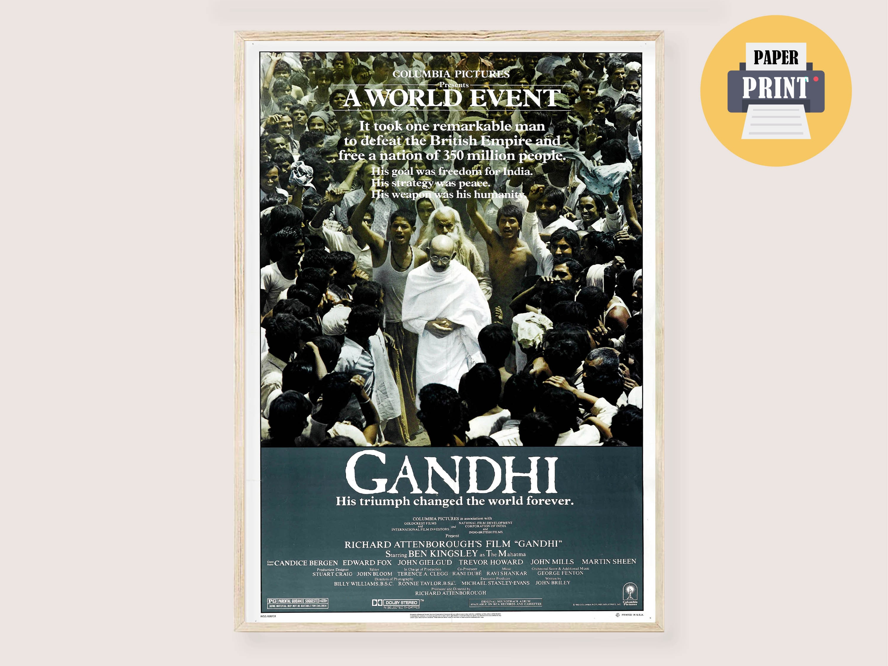 Gandhi Movie 1982