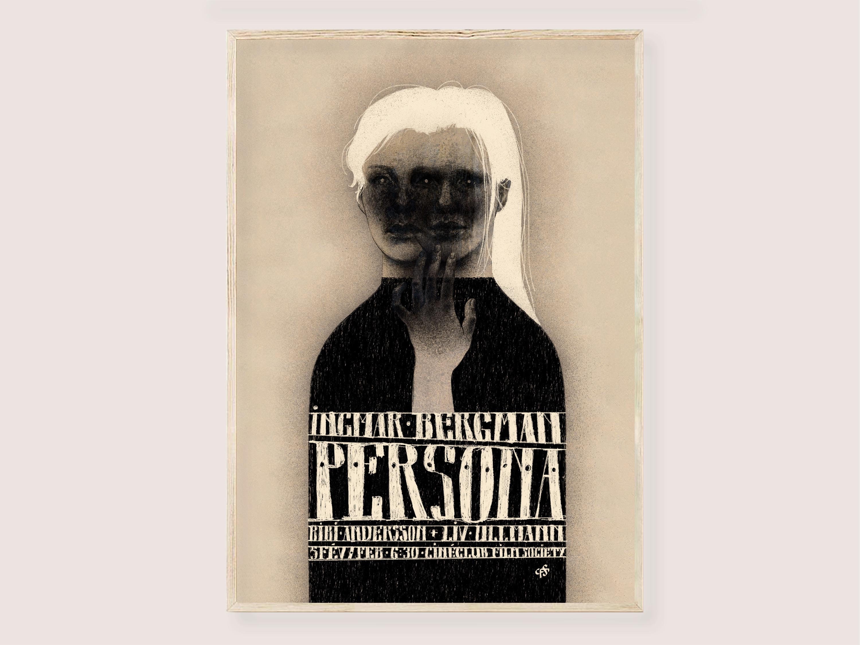 Ingmar Bergman Persona Movie Poster Download Retro Persona Bergman ...