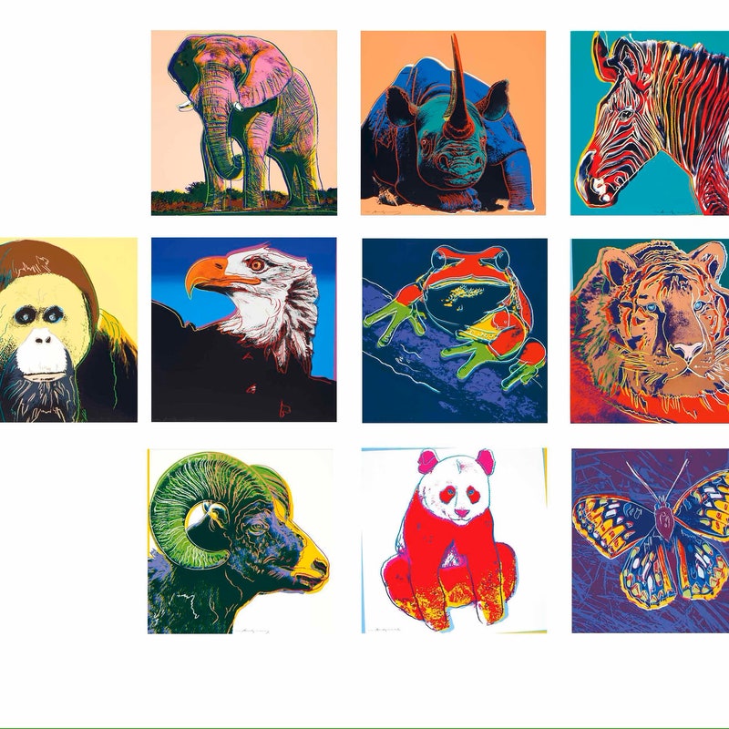 Endangered Animal Poster - Etsy